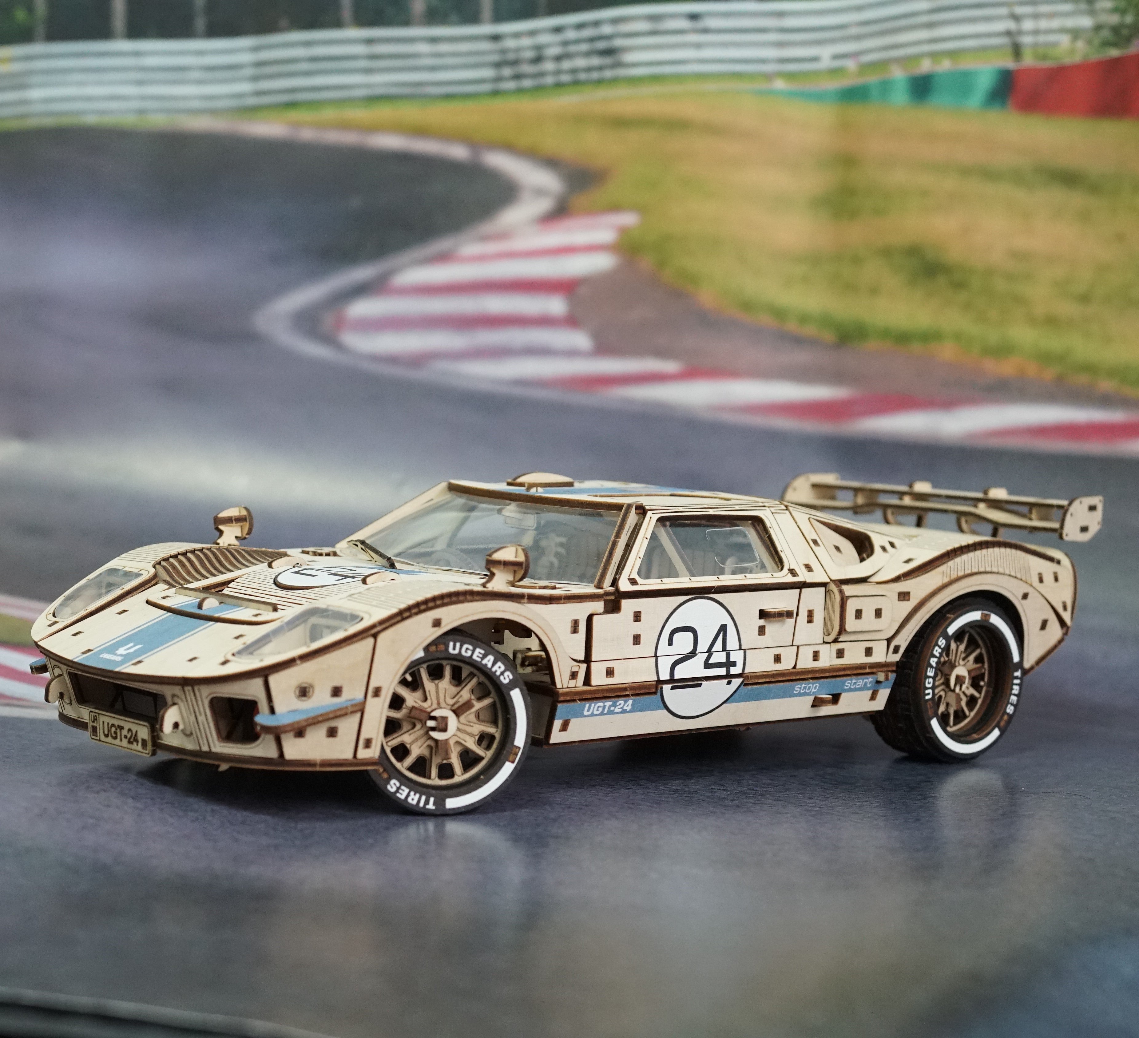 Build Classic Motion with Ugears 3D Wooden Mechanical Vehicles