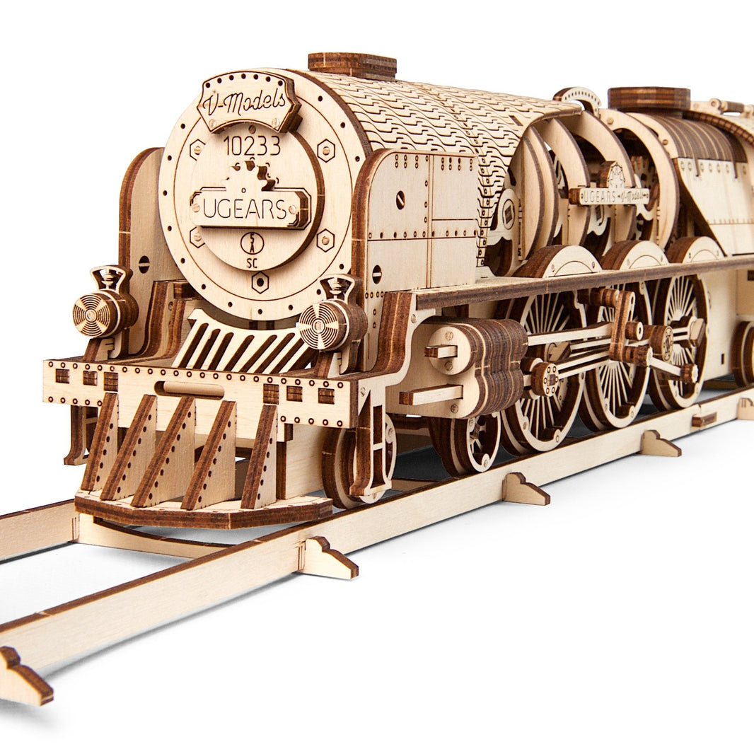 Ugears Trains & Ships — Classic 3D Plywood Mechanical Models