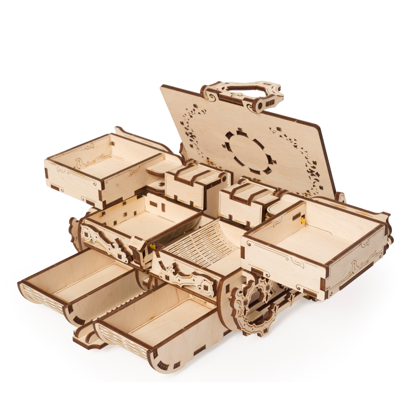Unlock the Mystery with Ugears 3D Wooden Secret Boxes