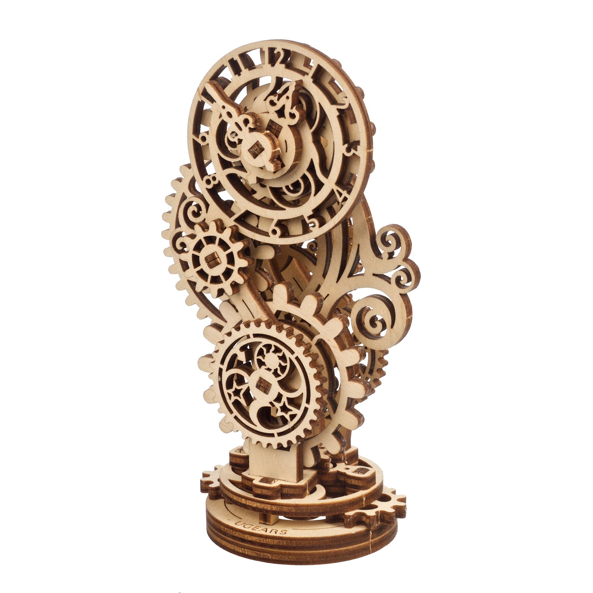 Timeless Engineering: Ugears 3D Wooden Mechanical Clocks