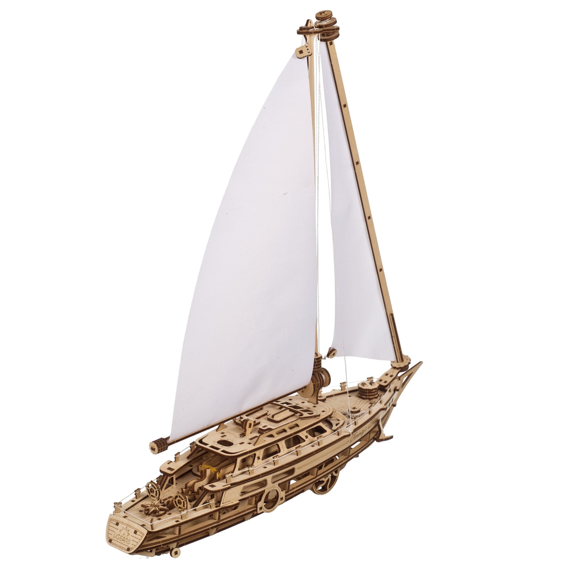 Ugears Trains & Ships — Classic 3D Plywood Mechanical Models